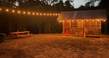 Camp Shack | Yellow Rose Cabin Bed and Breakfast